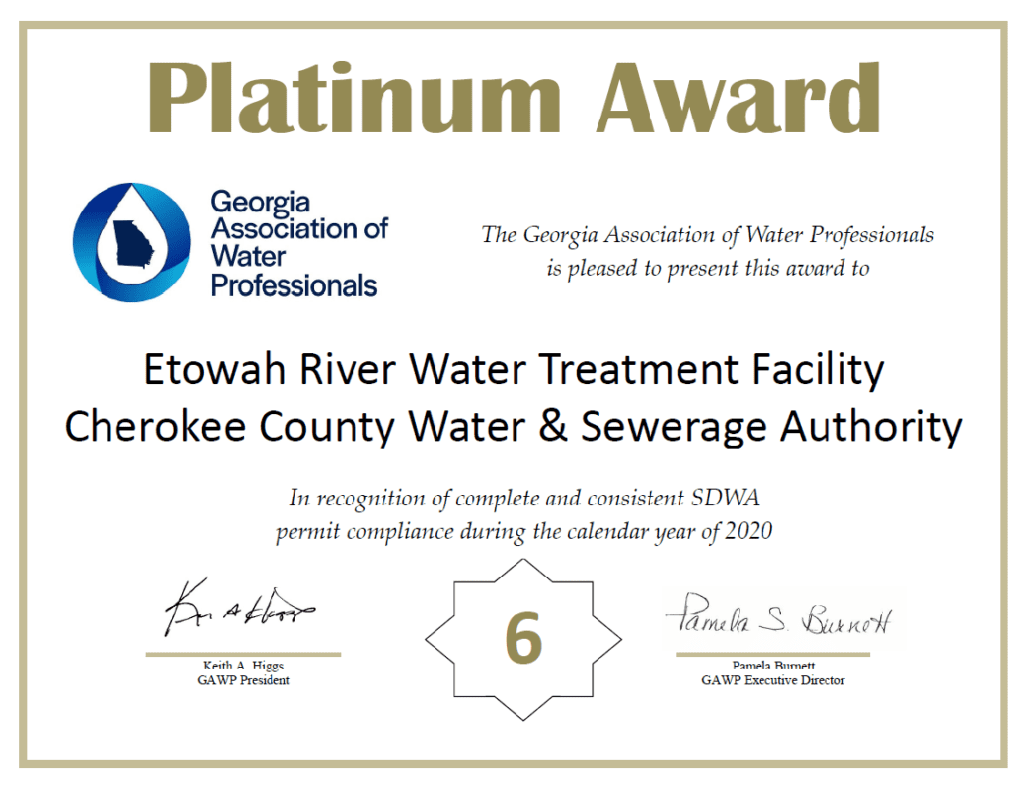 Treatment Plant - CCWSA