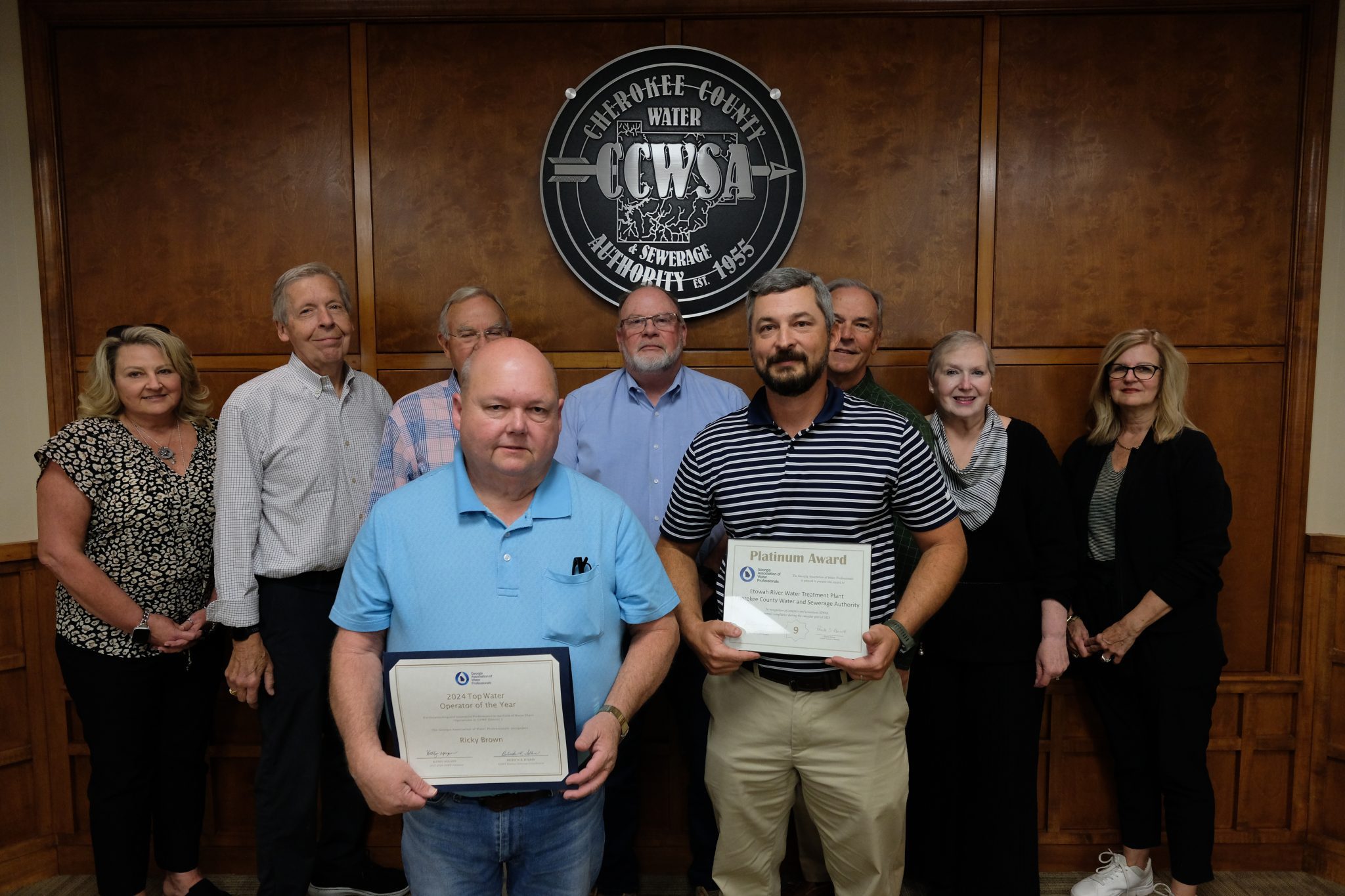 Etowah Water Treatment Facility Receives Top Honors - CCWSA